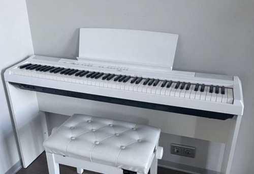 Цифровое пианино yamaha p115 + стойка банкетка