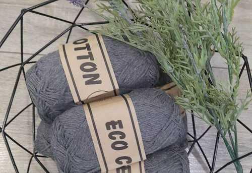 Пряжа Jina Eco Cotton органический хлопок тон 35