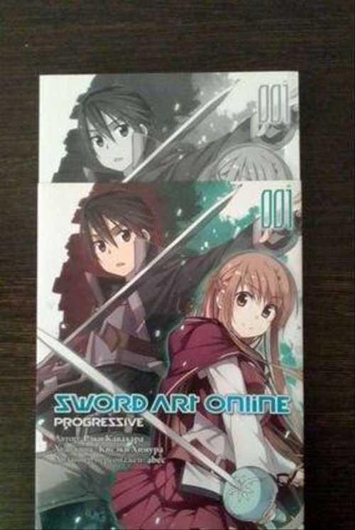 Манга Sword Art Online том 1