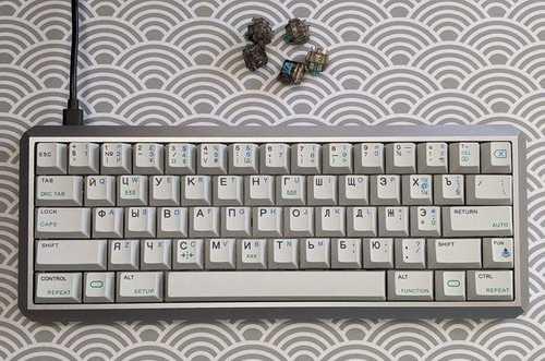 Кастомная клавиатура KBDfans 5 Degree hhkb wkl RU