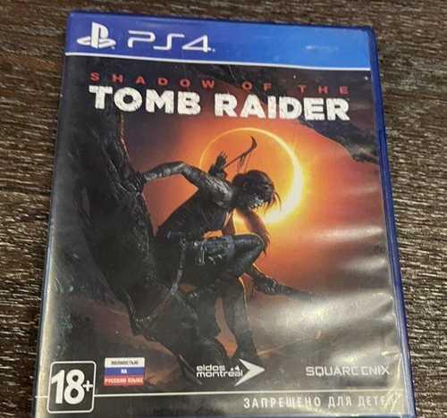 Игра для приставки PS4 Shadow of the tomb raider