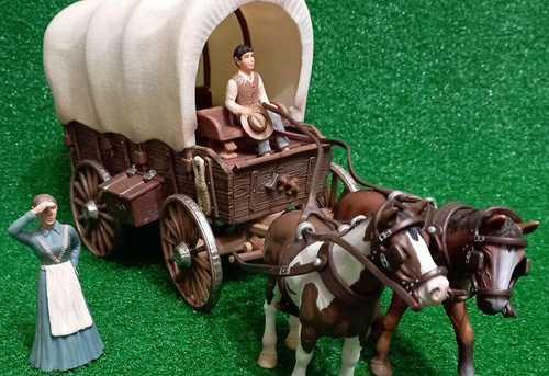 Schleich. Шляйх. Индейцы и переселенцы