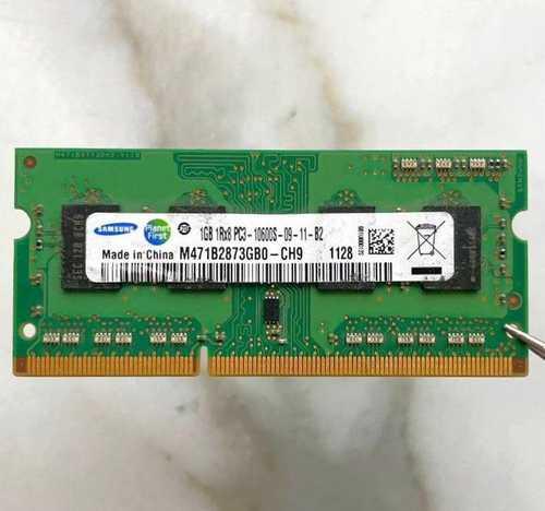 Оперативная память Samsung RAM DDR3 1gb