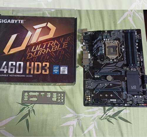 Материнская плата Gigabyte b460 hd3