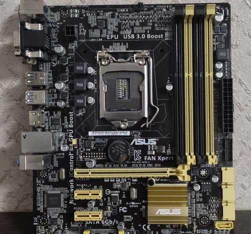 Материнская плата Asus B85M-G lga1150 b85