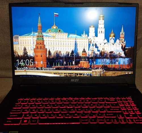Игровой ноутбук MSI katana GF76