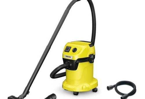 Пылесос Karcher wd 3 с розеткой