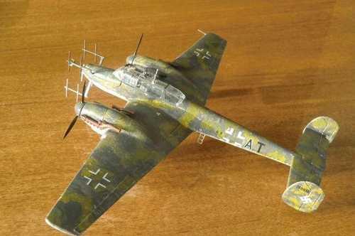 Модель самолет Messerschmitt BF-110