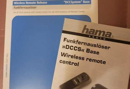 Спуск затвора hama H-5202 для фотокамер