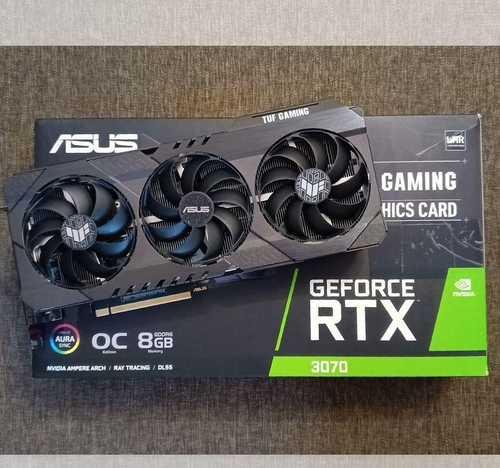 Asus RTX 3070 TUF V2 OC 8gb