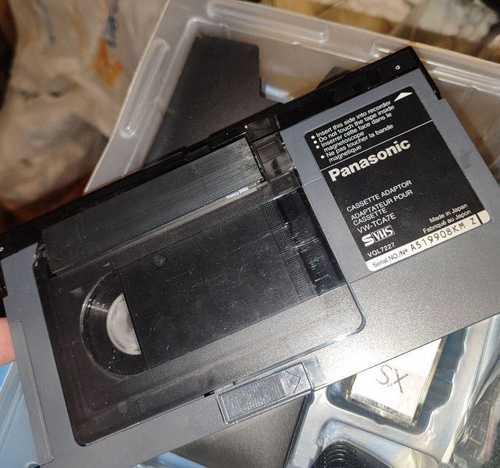 Адаптер для видеокассеты vhs panasonic