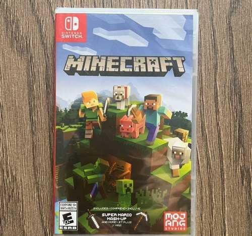 Minecraft Nintendo Switch Новый