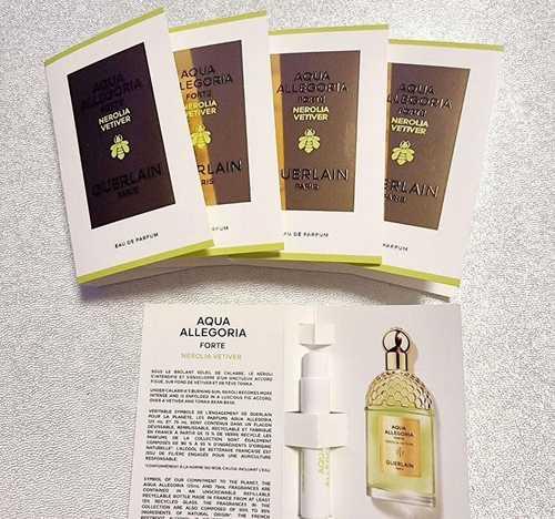 Guerlain nerolia vetiver пробник