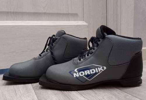 Лыжные ботинки nordik 39 рр