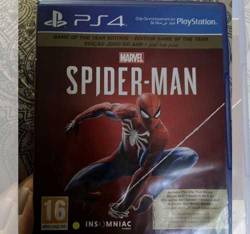 Игра spider man ps4