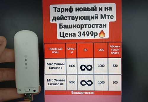 4g модем ZTE Безлимитный интернет