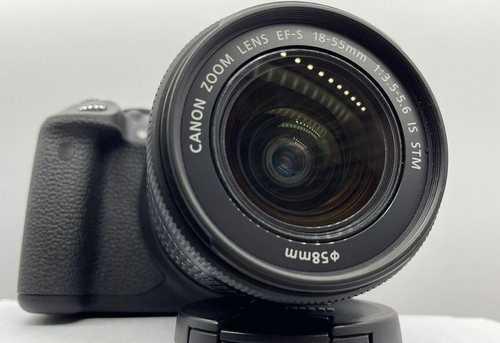 Canon 700d kit 18-55mm stm (как новый, пробег 2т)