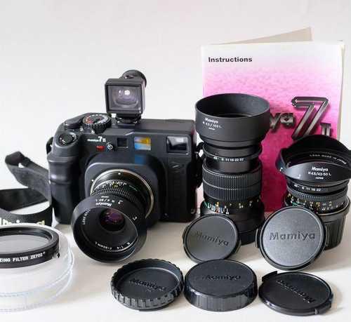 Mamiya 7 II kit+43mm f/4.5 L N+150mm f/4.5 L N