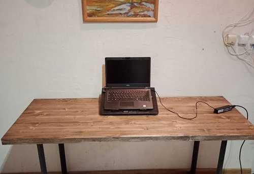 Компьютерный стол лофт массив 60х150