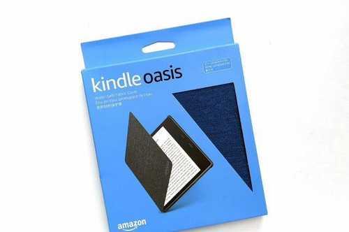 Новый тканевый чехол для Kindle Oasis 2019 синий