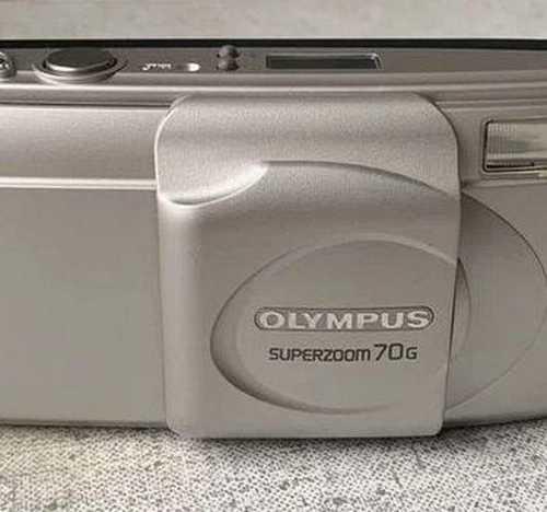 Olympus Superzoom 70g плёночный фотоаппарат, рабоч