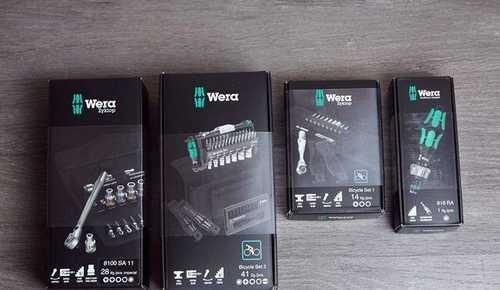 Наборы wera Zyklop Metal 1/4"