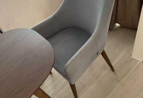 Стол из массива дуба SK Design и кресла