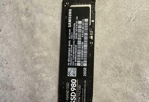 SSD накопитель Samsung 980 250GB