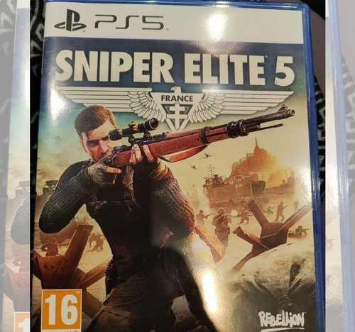 Sniper elite 5 ps5 диск