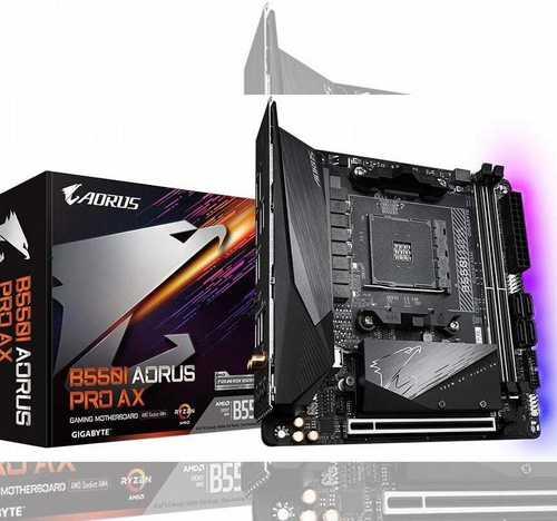 Новая Gigabyte B550I Aorus Pro AX (Socket AM4)