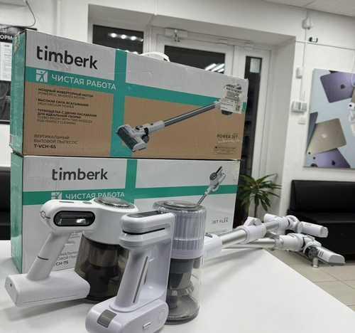 Беспроводной вертикальный пылесос Timberk