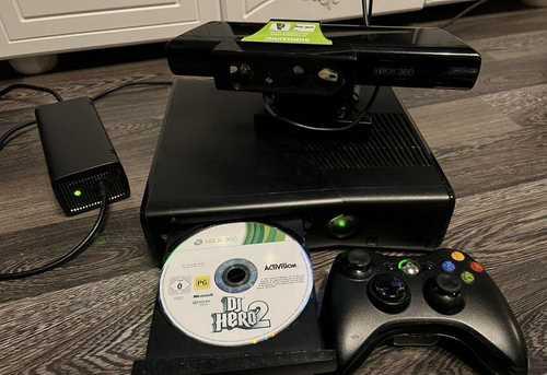 Xbox 360 Slim 250gb FreeBot Прошитый + Kinect