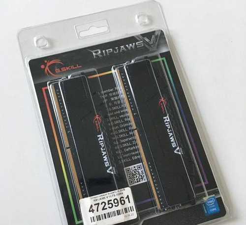 Оперативная память G.skill ripjaws V DDR4 16GB