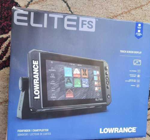 Эхолот lowrance elite 9 fs бу