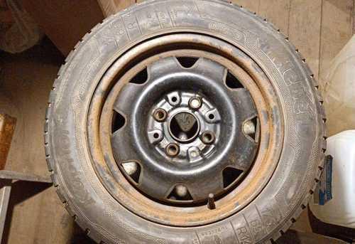 Колесо 175 65 r14 с диском vw 5 1/2j 14, 108 ET45