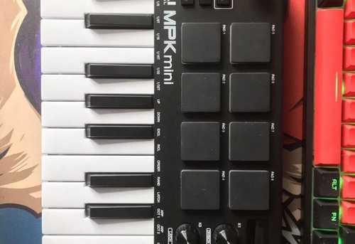 Midi клавиатура akai mpk mini mk3