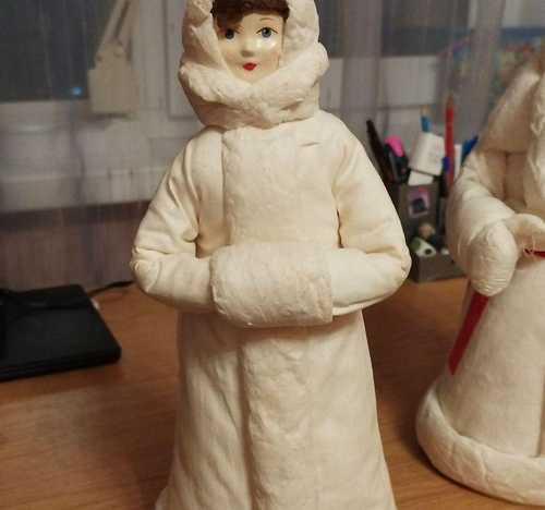 Снегурочка папье маше СССР
