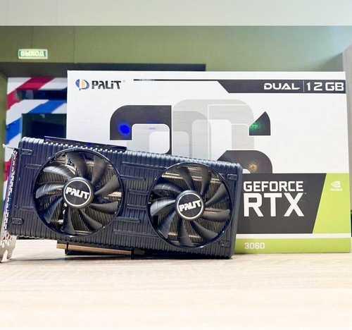 Видеокарта rtx 3060 12gb palit