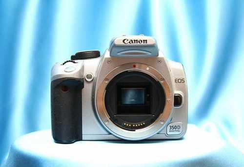 Canon EOS 350D body в отличном состоянии + флешка