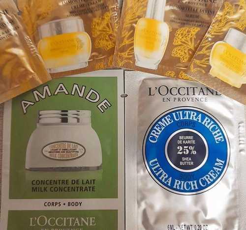 Косметика L'Occitane новая пакетом