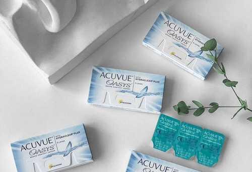 Контактные лины Acuvue Oasys с доставкой