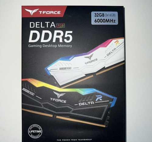 Оперативная память T-Force Delta 32GB DDR5 6000MHz