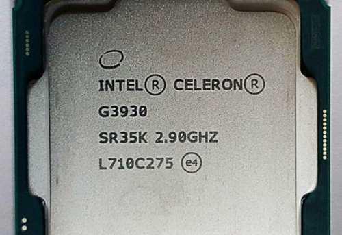 Процессор Intel Celeron G3930 2.9GHz 2Mb DDR3L/DDR