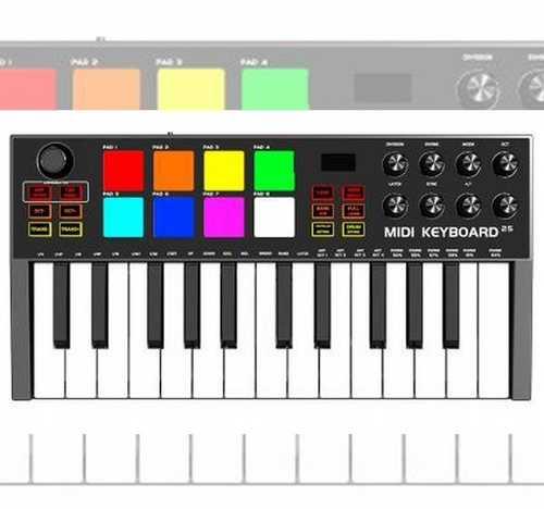 Midi-клавиатура Xiaomi 25 Keys midi Keyboard MD03