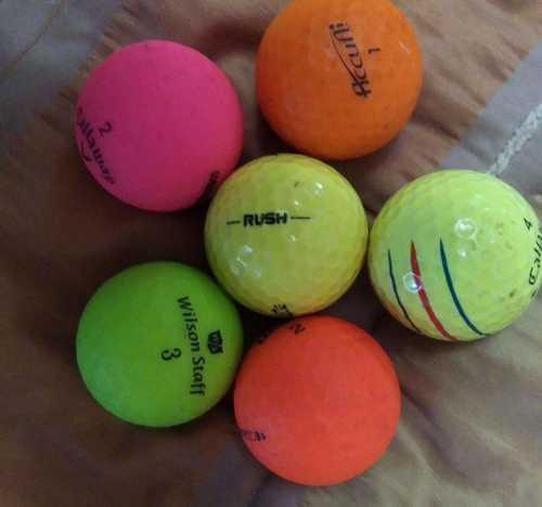 Коллекционные мячи для игры в гольф