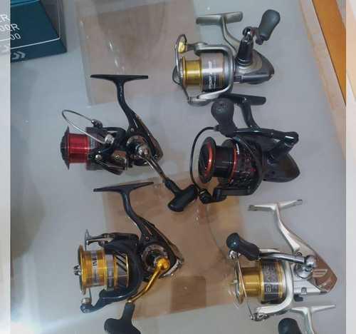 Катушка shimano Daiwa okuma