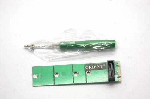 Переходник SSD Orient C292S M.2)sata