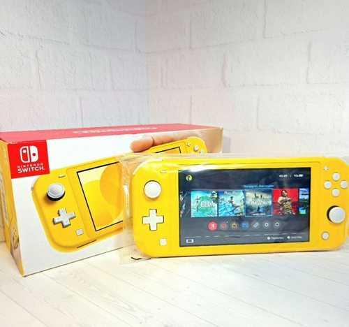 Новый прошитый Nintendo switch lite 128gb