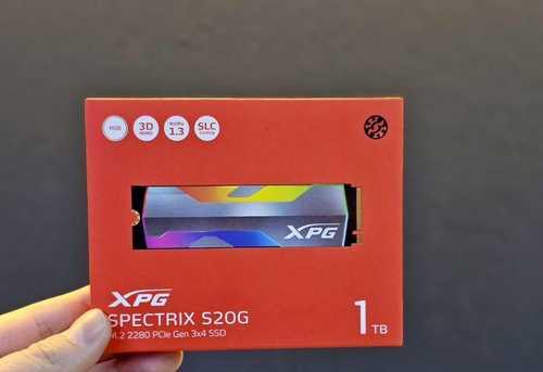 Накопитель adata XPG spectrix S20G, 1 тб, M.2