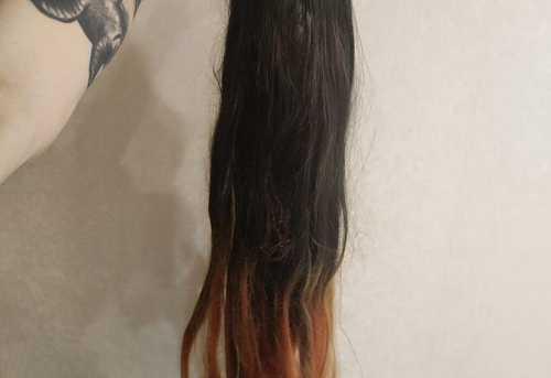 Длинный метровый парик
